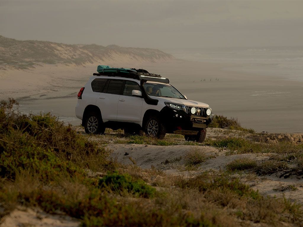 Toyota Prado 150 (2010-Current) Slimsport Roof Rack Kit/ Lightbar Ready